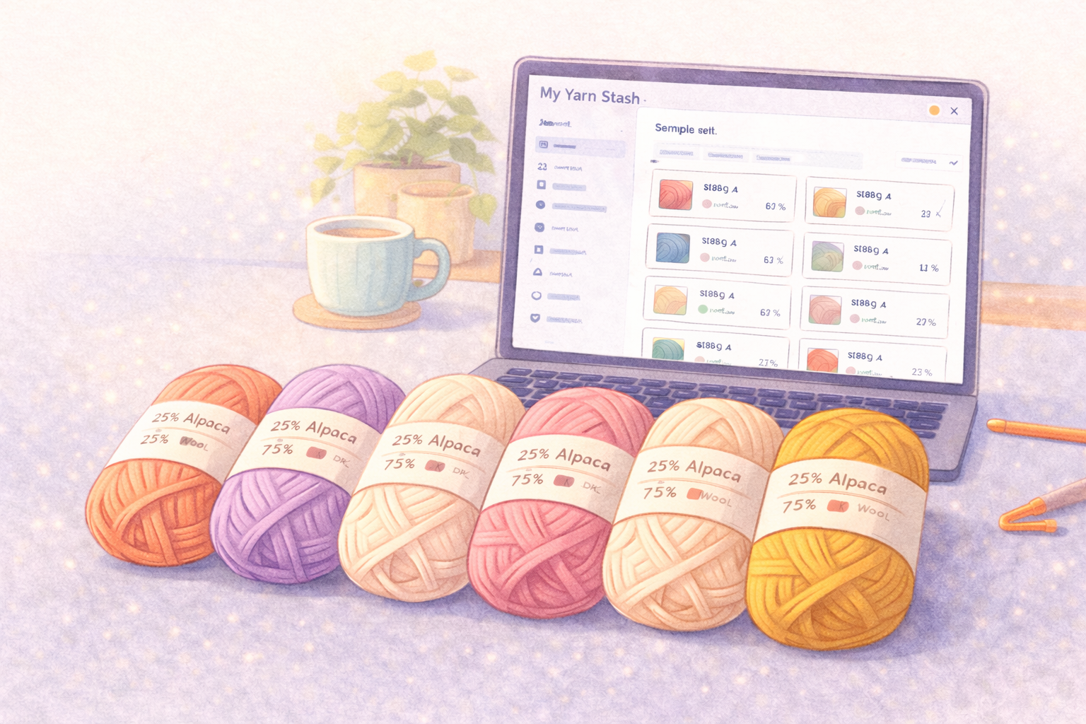 My Yarn Stash - Track Your Yarn Stash Easily
